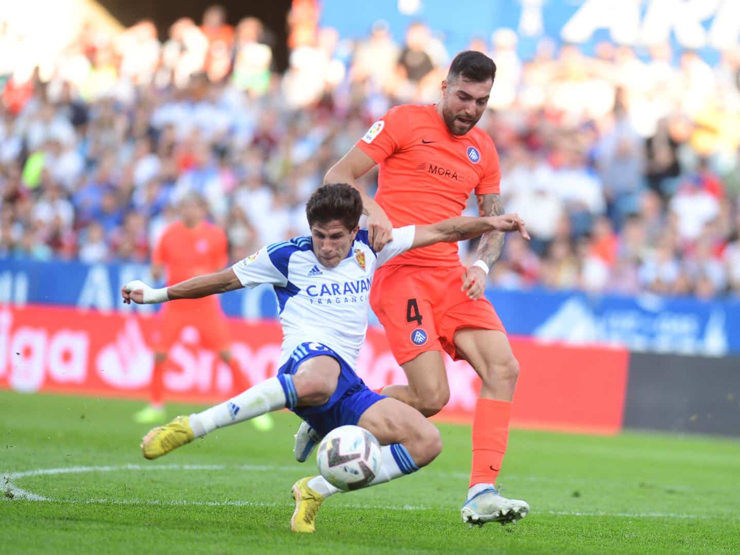 El Real Zaragoza sucumbe ante la efectividad del Andorra