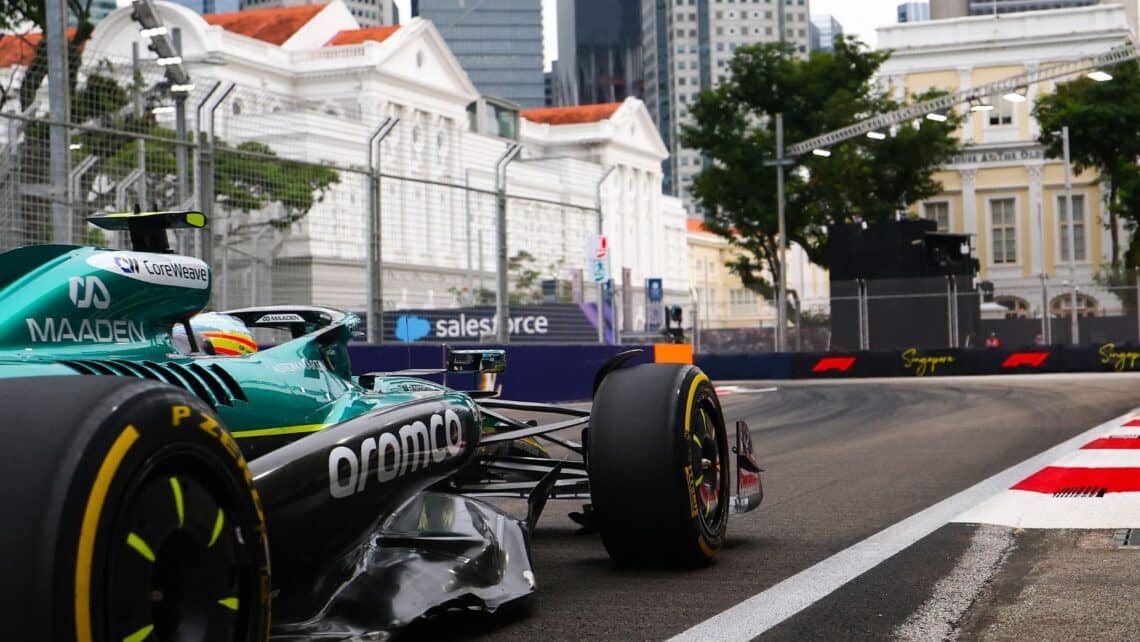 Alonso sigue siendo el mejor piloto de la parrilla. Show en Singapur ...